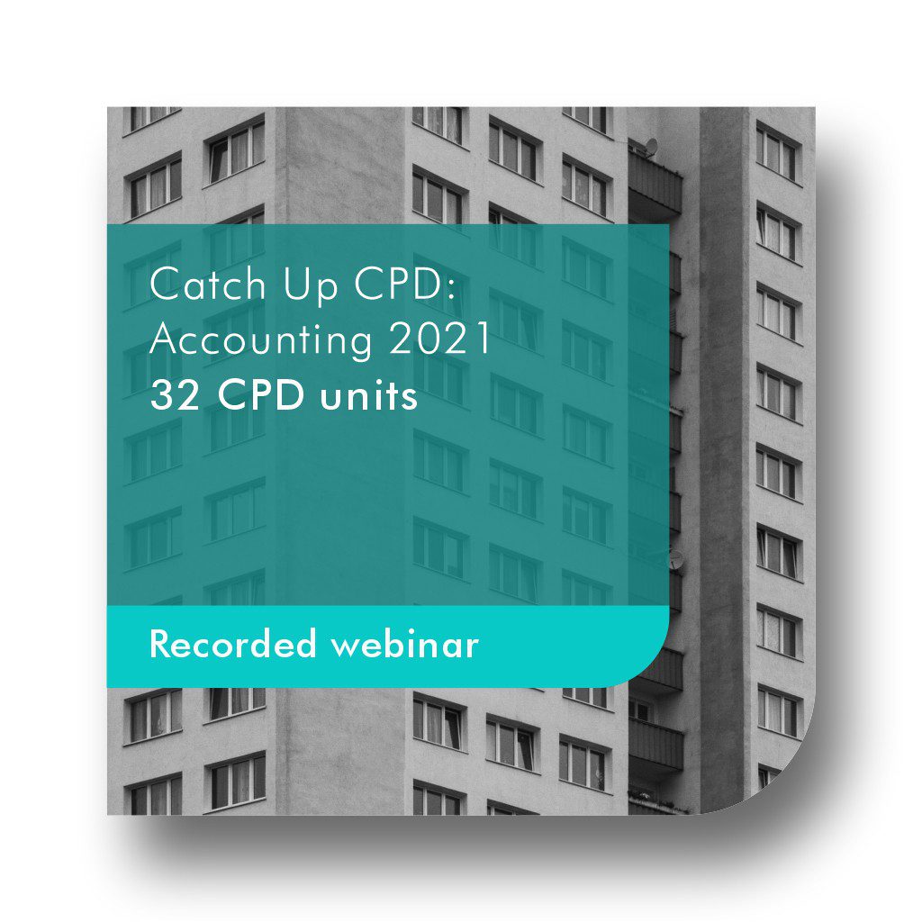 Catch Up CPD: Accounting 2021 - CIBA Academy