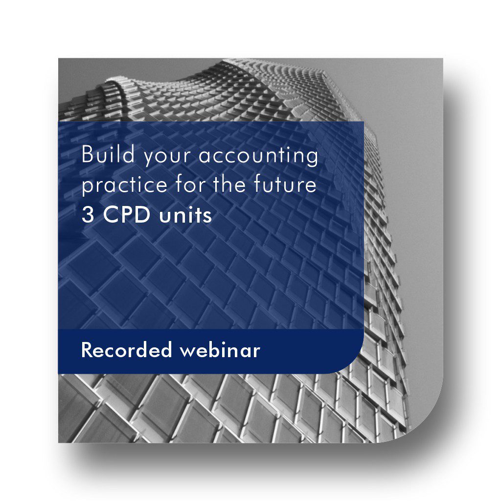 Build your accounting practice for the future - CIBA Academy