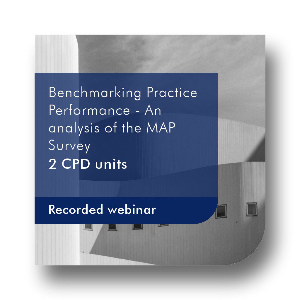 Benchmarking Practice Performance - An analysis of the MAP Survey ...